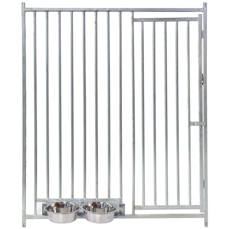 Frente para Boxes con comedero para perros 150 x 185 h. cm | Leroy Merlin