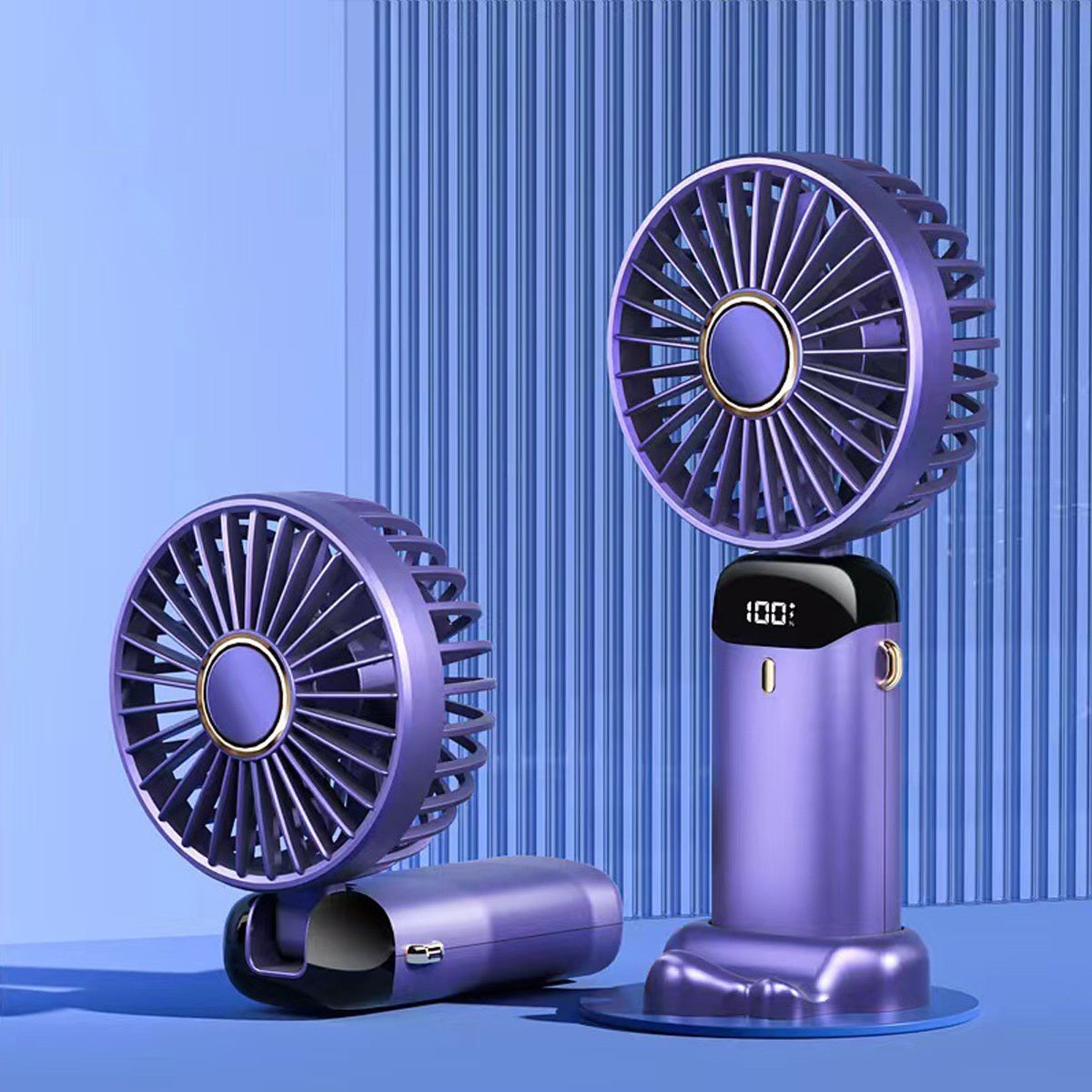 Mini ventilateur portatif, ventilateur personnel portable,réglable à 90 ...