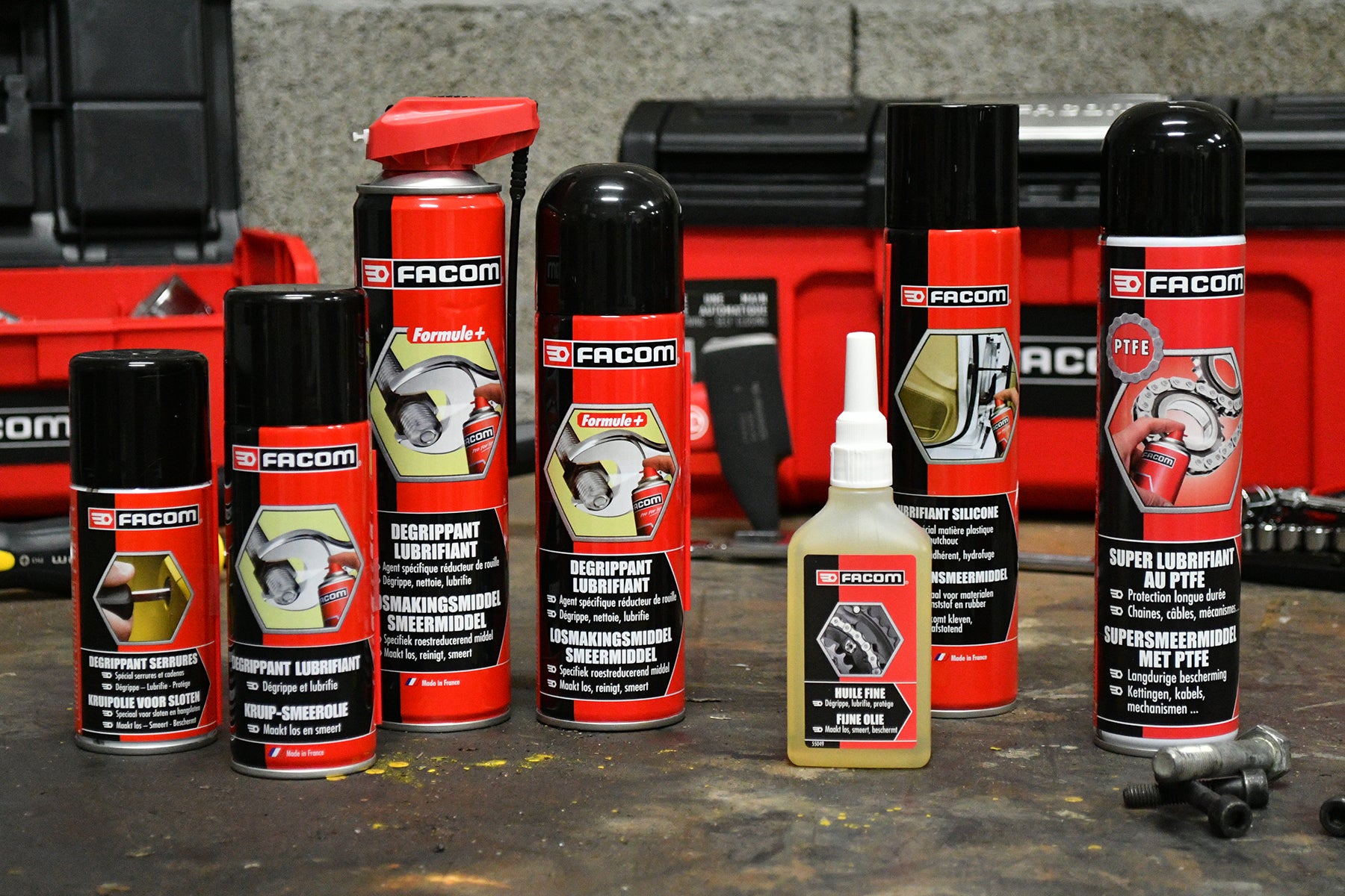 Lubricante de silicona FACOM - Formulación concentrada - 300 ml | Leroy ...