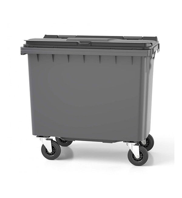 Conteneur poubelle 660 litres à préhension frontale - Couleur du ...