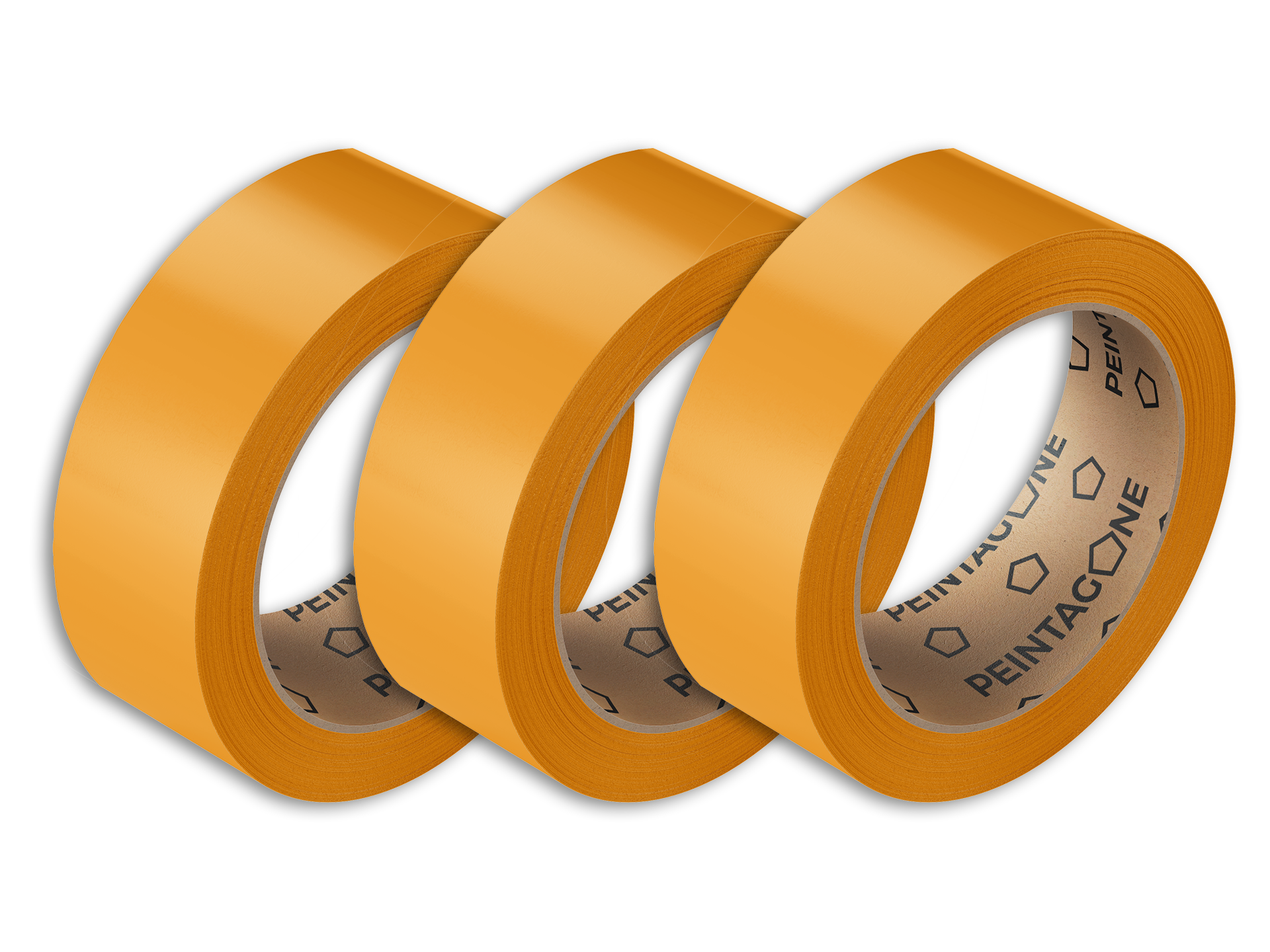 Lot de 3 rubans de masquage GOLD pour surfaces stables (lisses ou ...