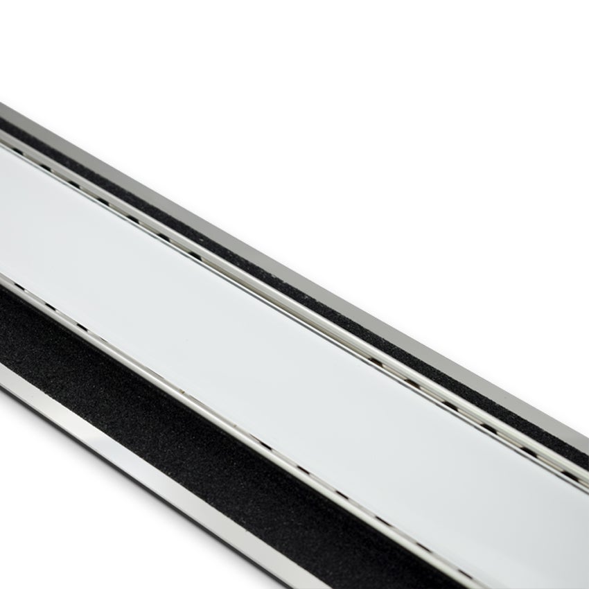 Gouttières en inox ligne luxe - blanc cristal | Leroy Merlin
