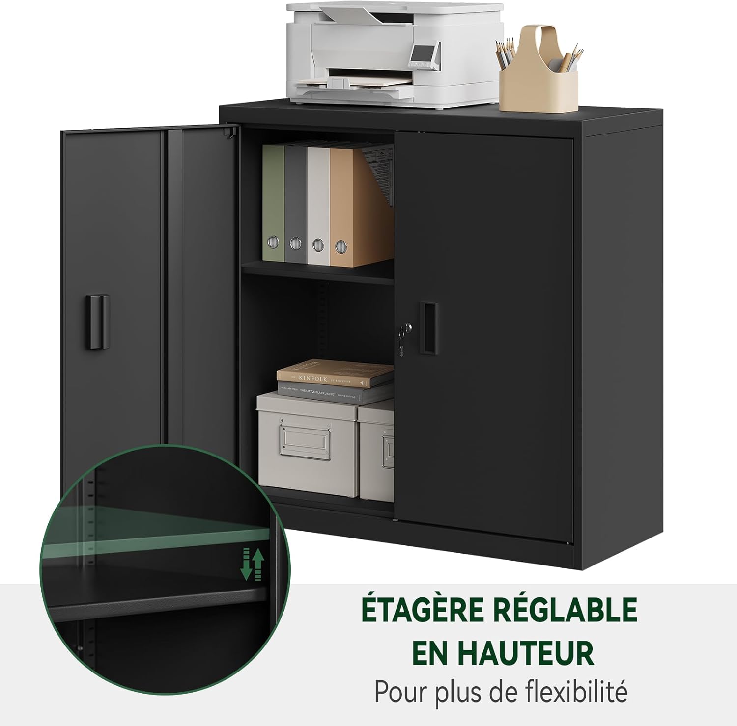 Caisson Bureau，Armoire Bureau Métallique，Caisson de Rangement ...