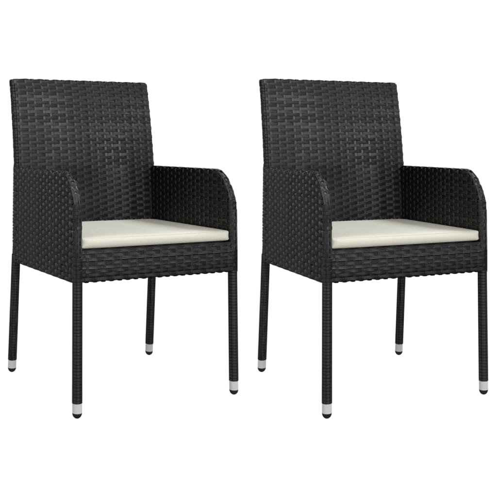 Lot de 2 Chaises de jardin | Siège de Terrasse | Chaise d'extérieur ...