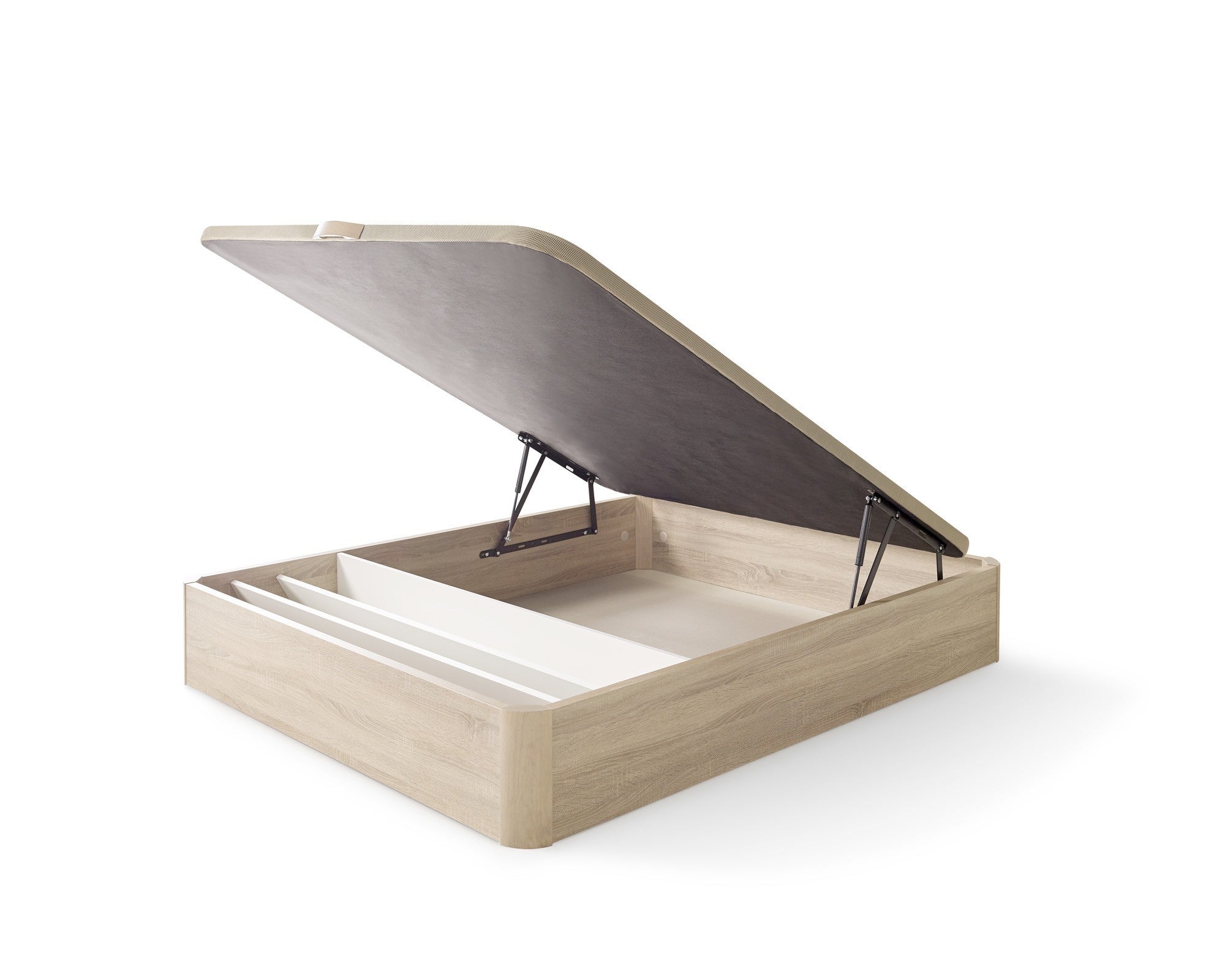 Canapé con Zapatero Abatible de Madera 150x190 Gran Capacidad Cambrian ...