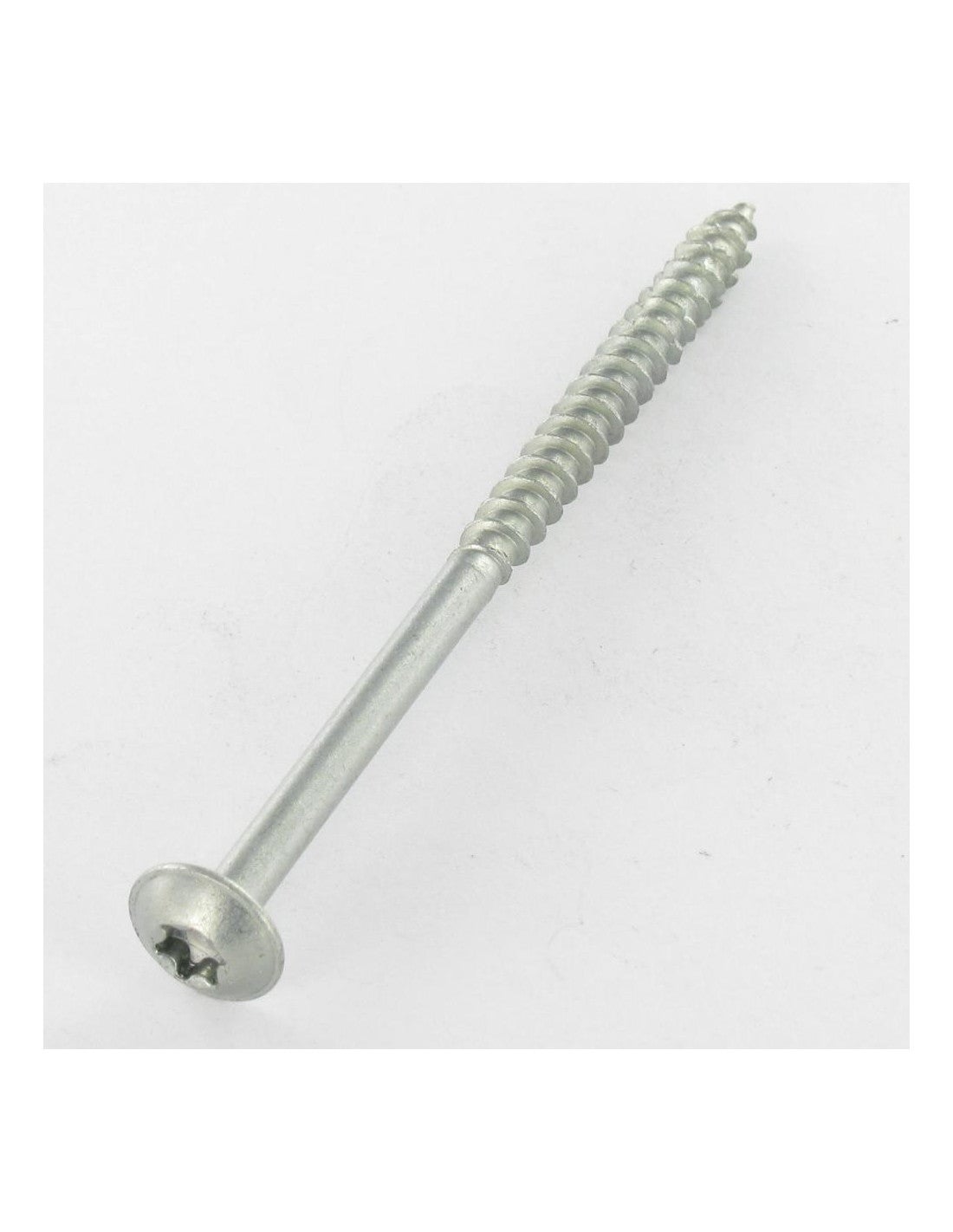 VBA Vis bois agglo Poelier tête ronde large TRL 7X80 Filetée sur 50 ...