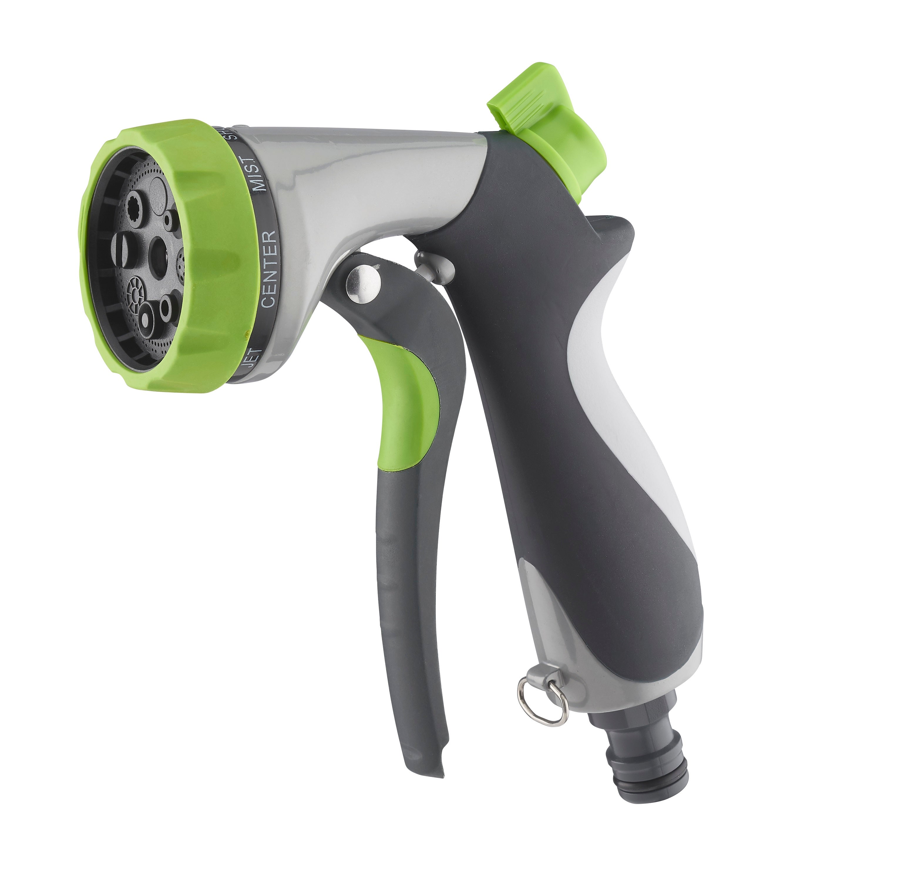 Pistola de riego de metal + Recubrimiento Soft Gripp con múltiples ...