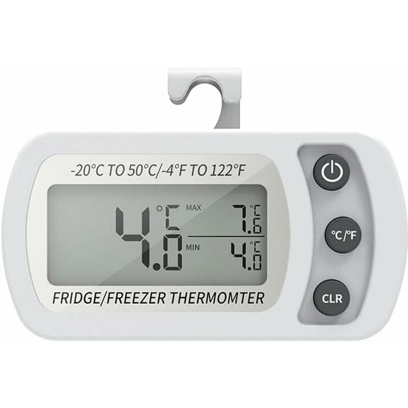 Thermomètre numérique pour réfrigérateur, thermomètre étanche pour ...