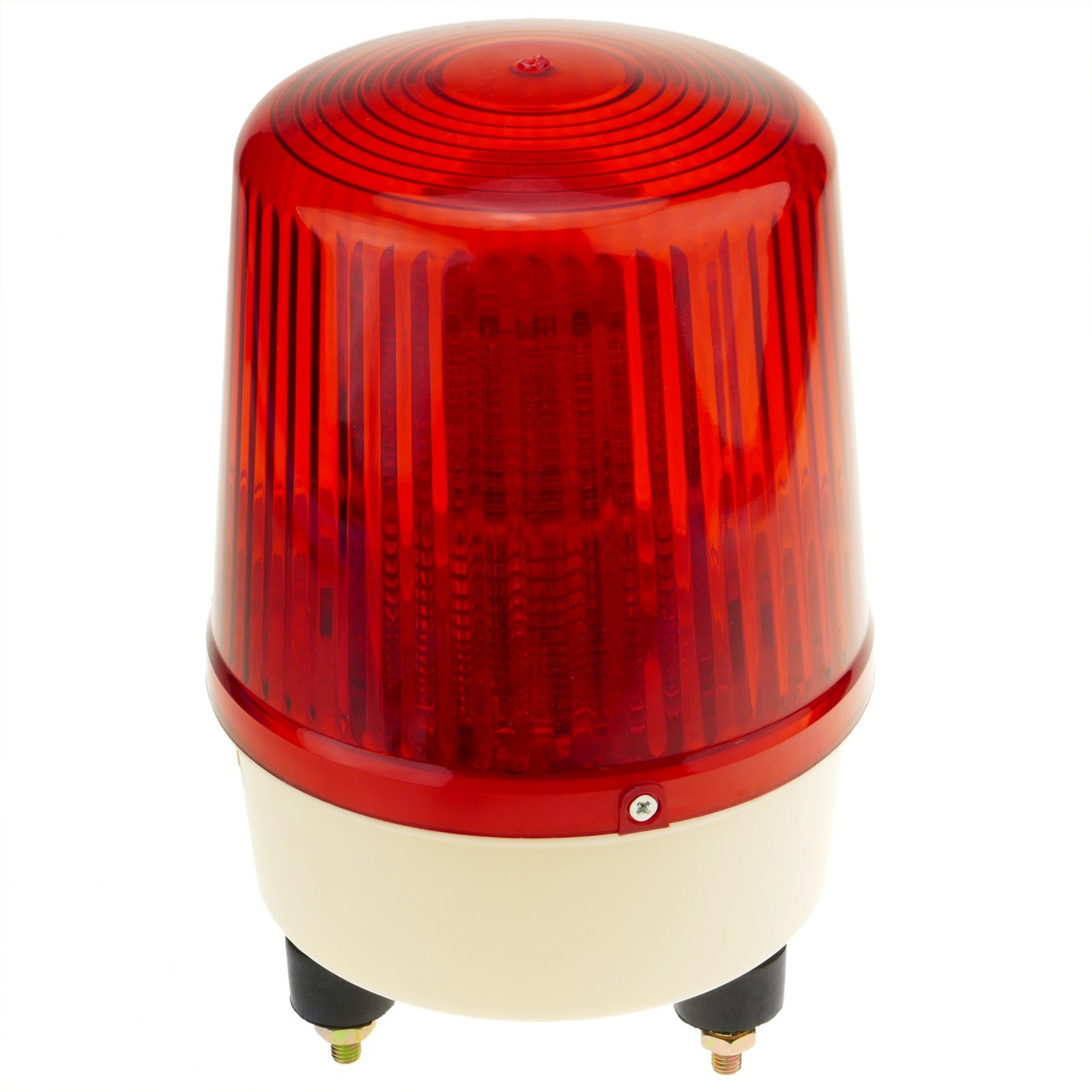 Sirena luminosa con luz LED rotatoria de color rojo de 160 mm | Leroy ...