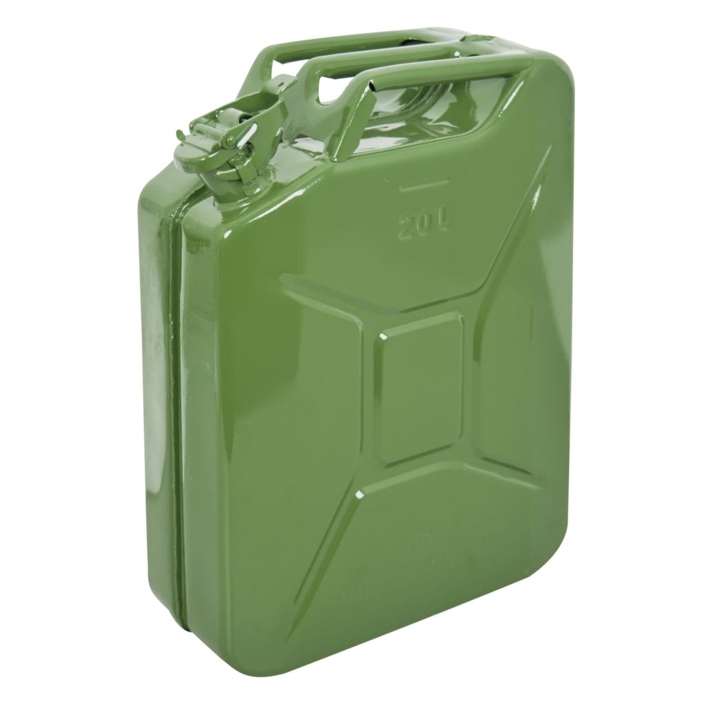 Jerrican 20 L Métal Vert Carpoint | Leroy Merlin