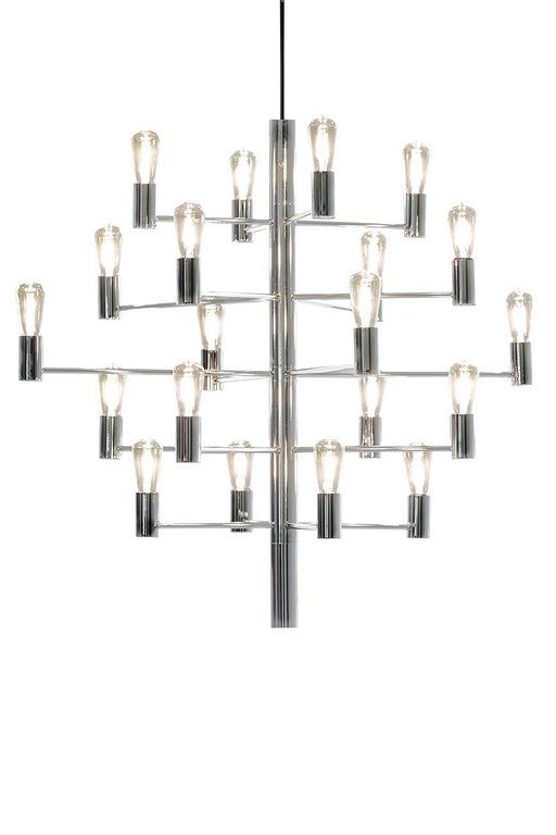 Manola Plafonnier Suspendu Multi Bras Chrome 20x E14 | Leroy Merlin