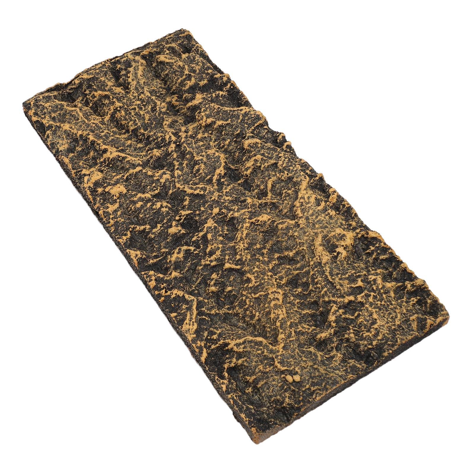 Fondo de terrario de roca de alta simulación, textura transparente ...