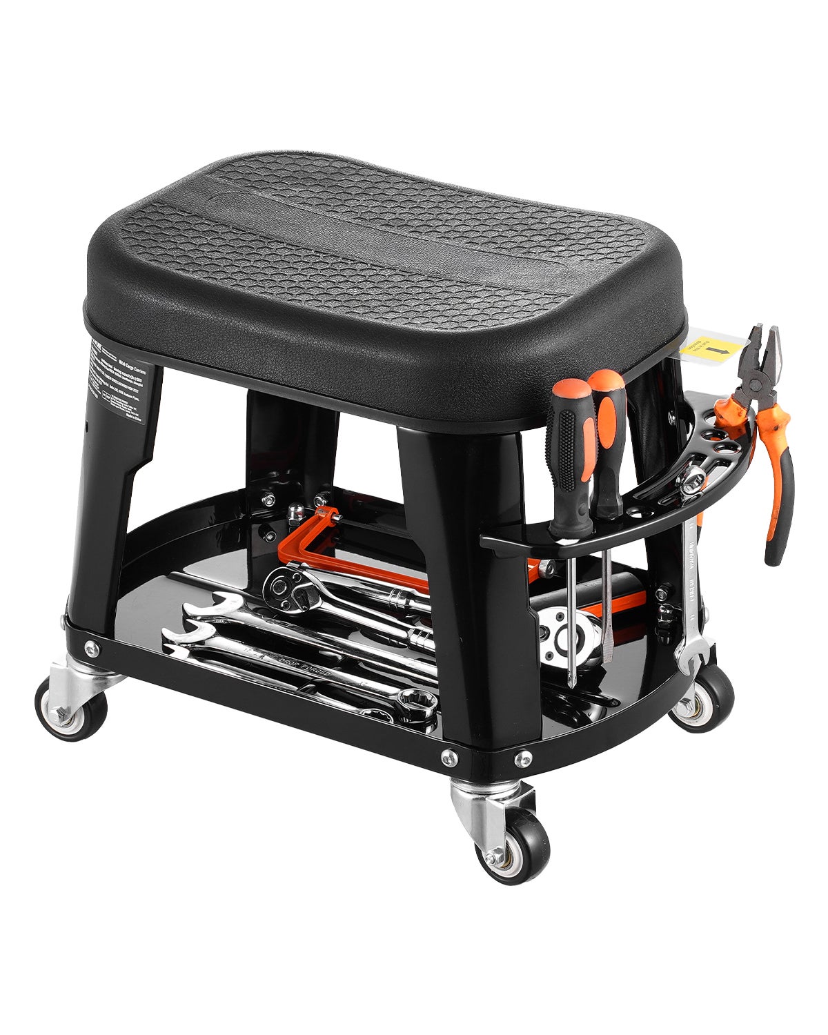 Tabouret Atelier Roulettes,Mécanicien VEVOR 136 kg,Siège Pivotant 360 ...