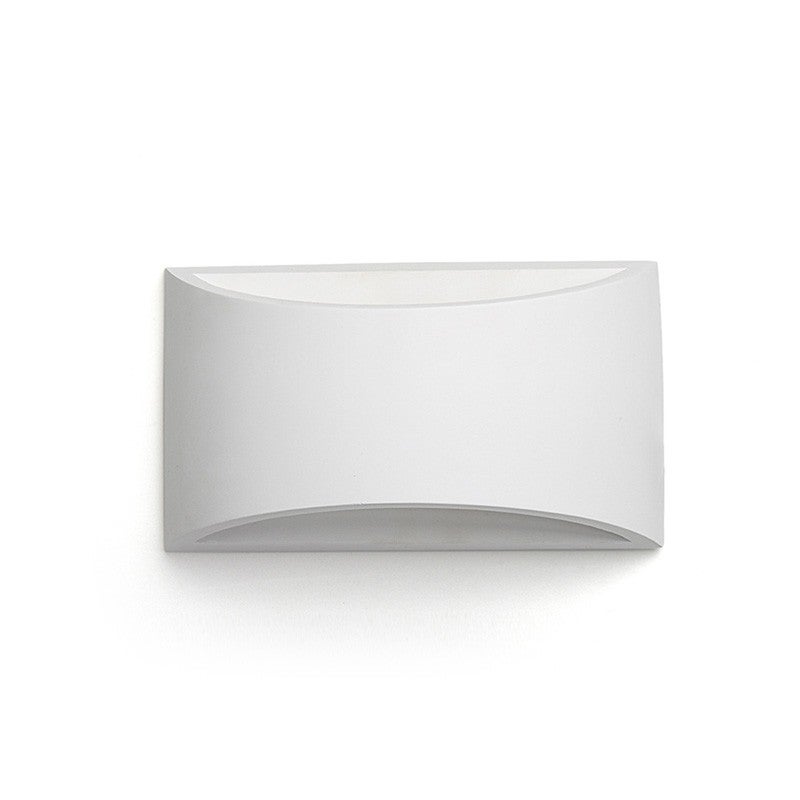 Applique murale en plâtre bidirectionnelle "PEARL" G9 | Leroy Merlin