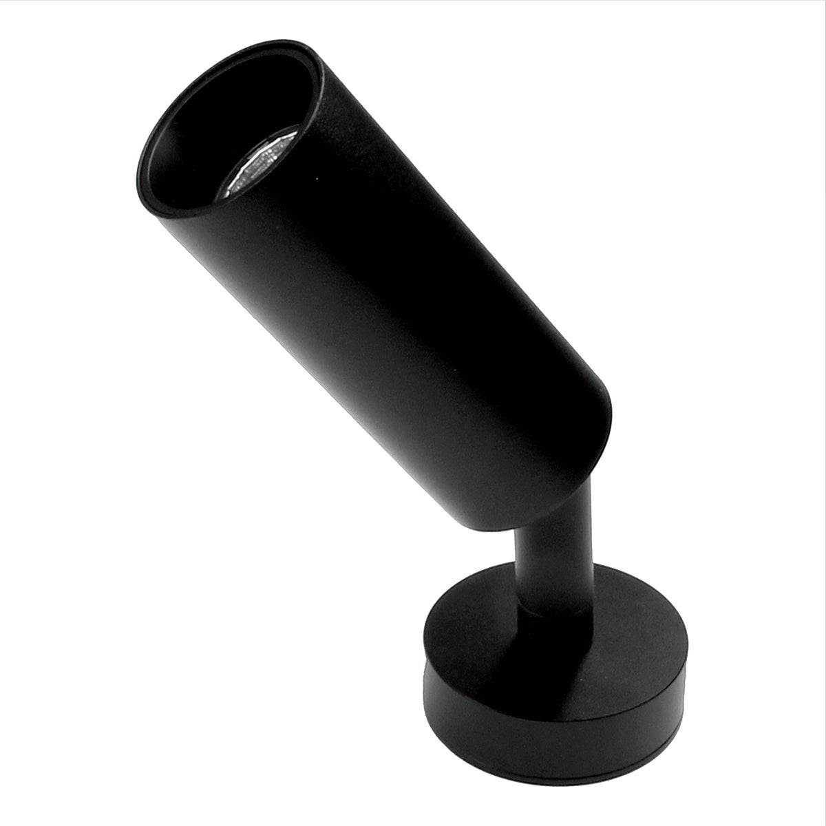 Spot mural/plafonnier LED, mini projecteur noir rotatif réglable, 7W ...