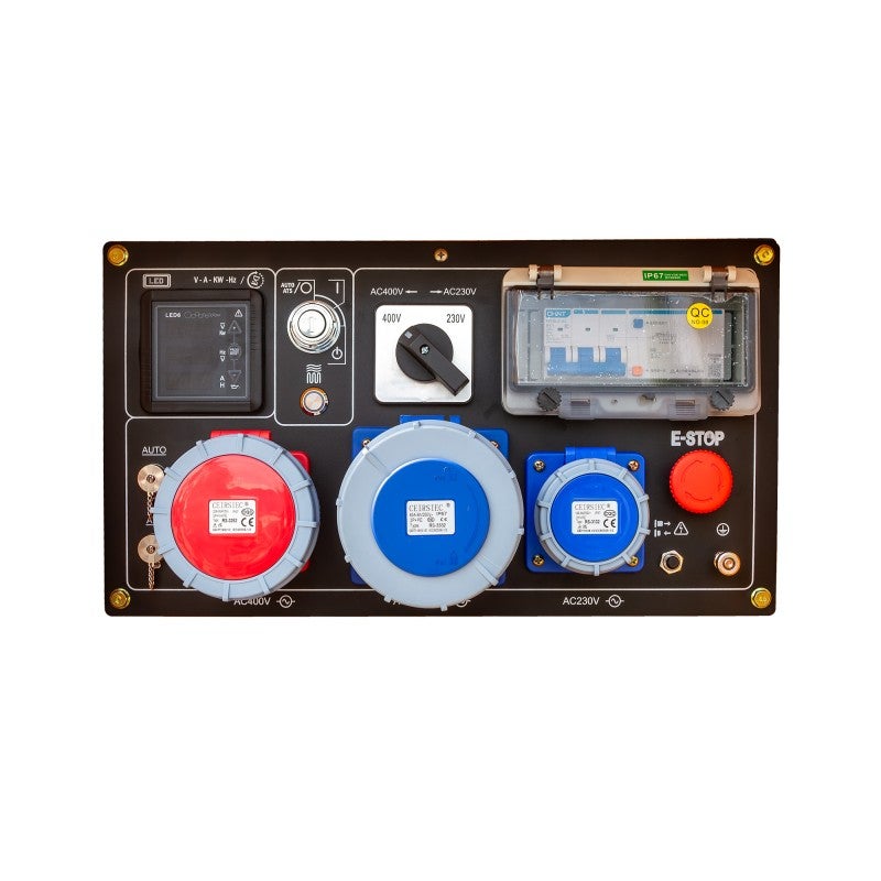 KD14000SE-T Generador eléctrico diésel insonorizado 10 kW / 13,8 kVA ...
