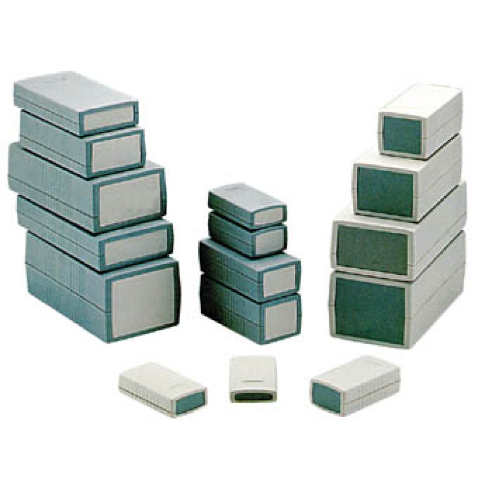 COFFRET EN PLASTIQUE MOULE - GRIS FONCE 90 x 50 x 16mm | Leroy Merlin