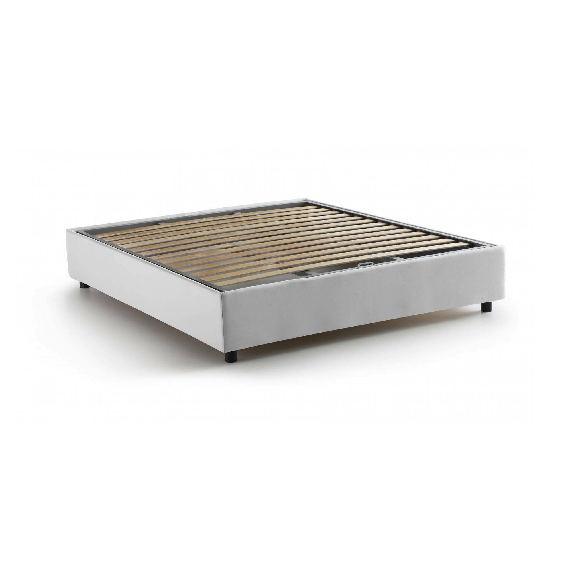 Talamo Italia Lit Coffre Silvia Sommier double, Made in Italy, Lit avec ...