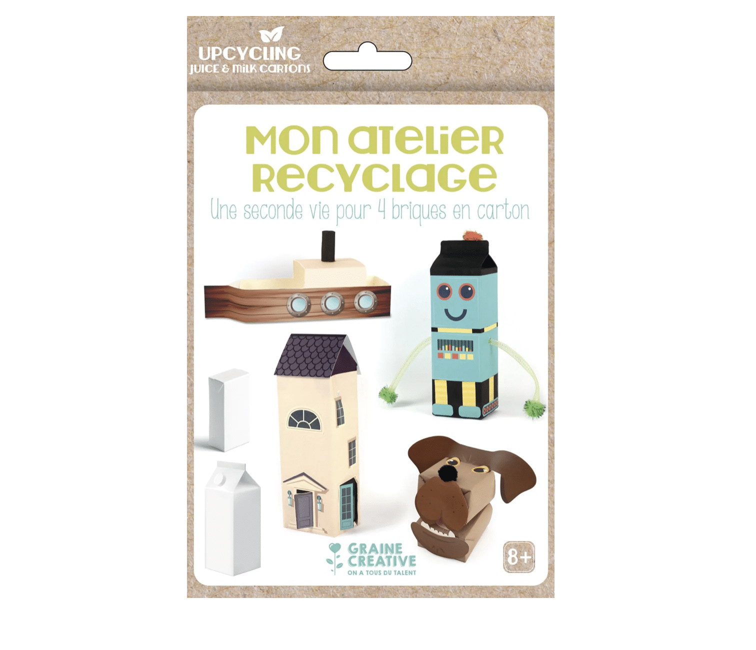 Kit : Mon atelier recyclage - Briques en carton | Leroy Merlin