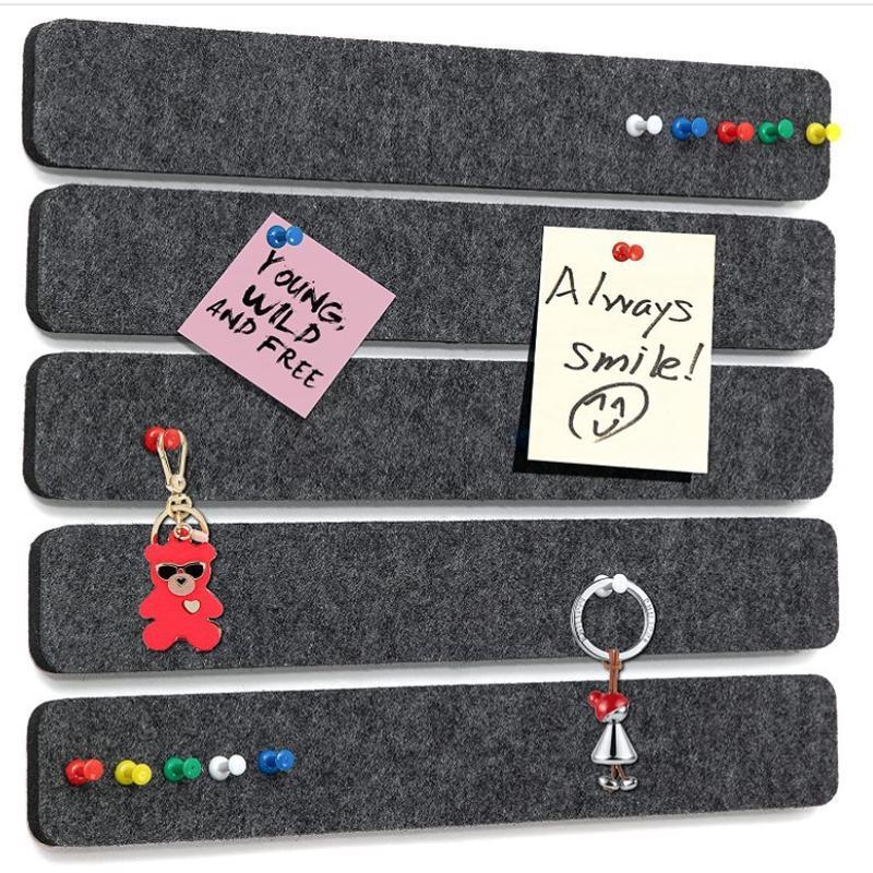 BOMCLAP Bandes de feutrine pour la décoration murale, tableau d ...