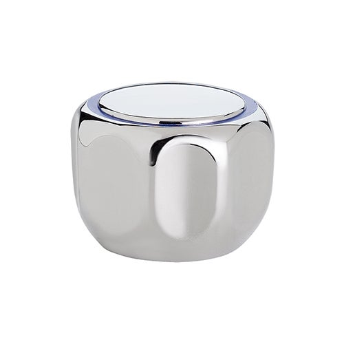 BOUTON EN ZAMAK CHROME POUR VALVE INTÉGRÉE 1/2" 3/4" | Leroy Merlin