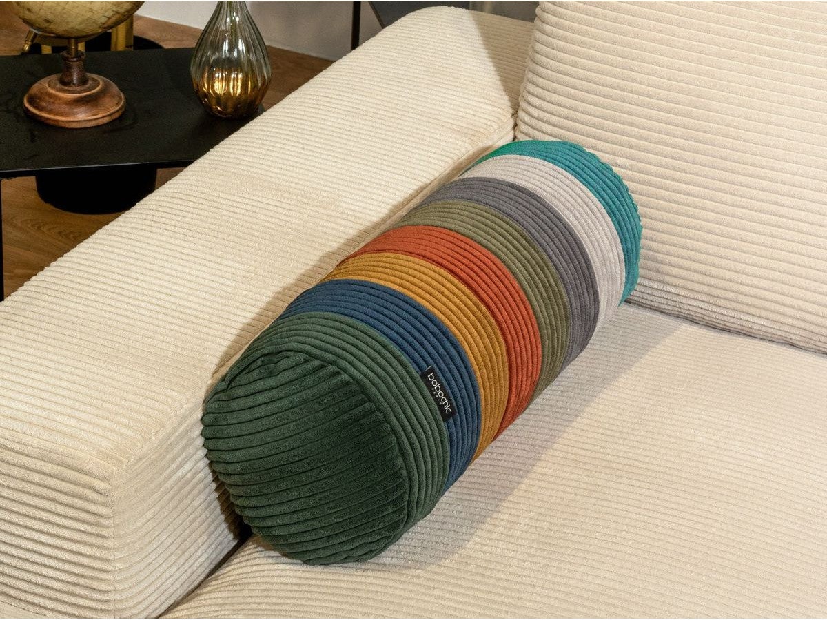 BOBOCHIC Coussin boudin 50 x 20 cm THEA Multicolore 50x20 | Leroy Merlin