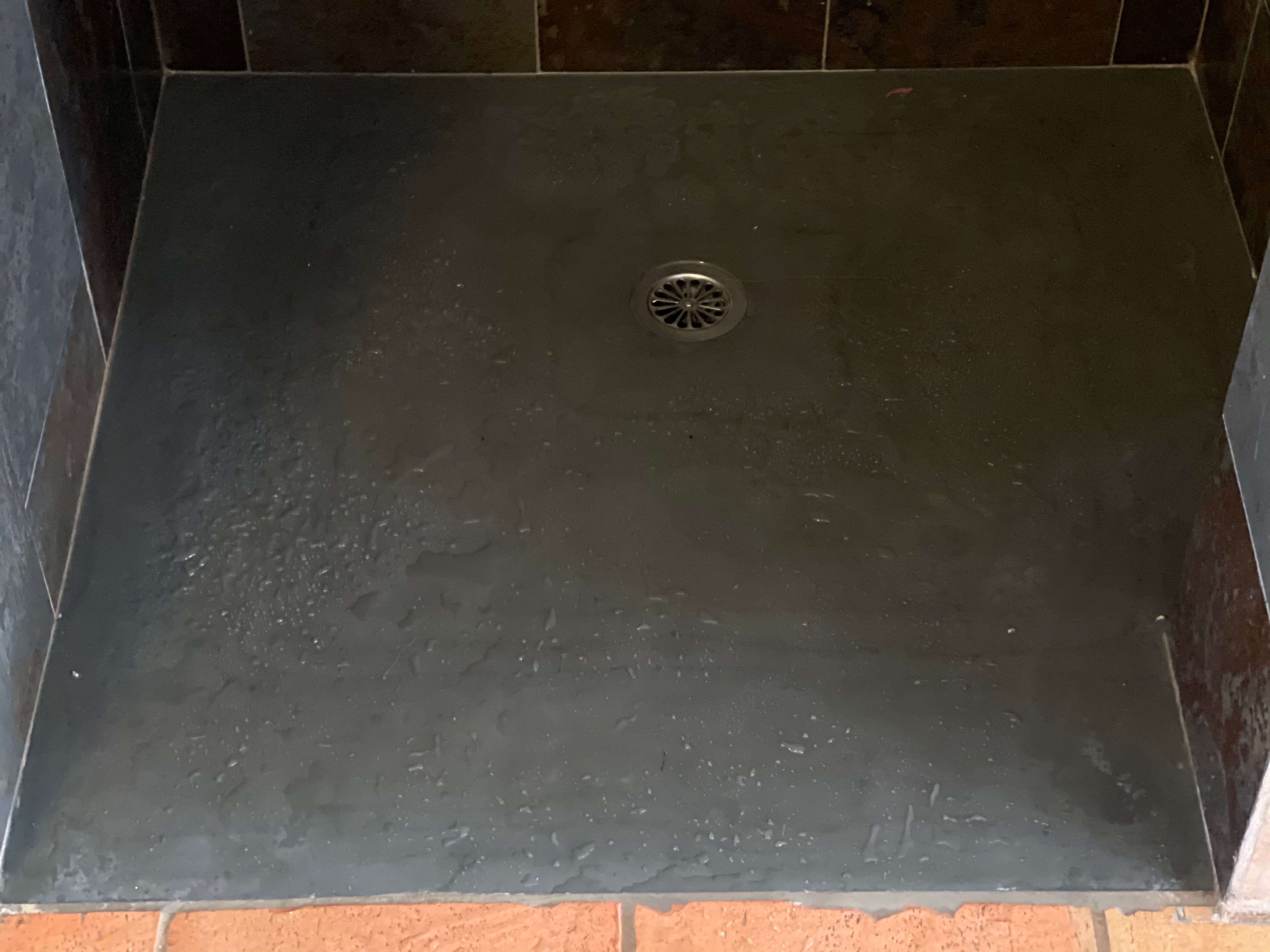 Bac à Douche Ardoise NATURELLE noire 120x90x3 cm | Leroy Merlin