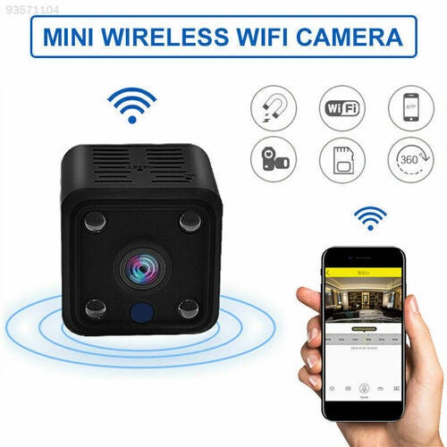 MINI TELECAMERA IP WIRELESS WIFI HD 720P | Leroy Merlin