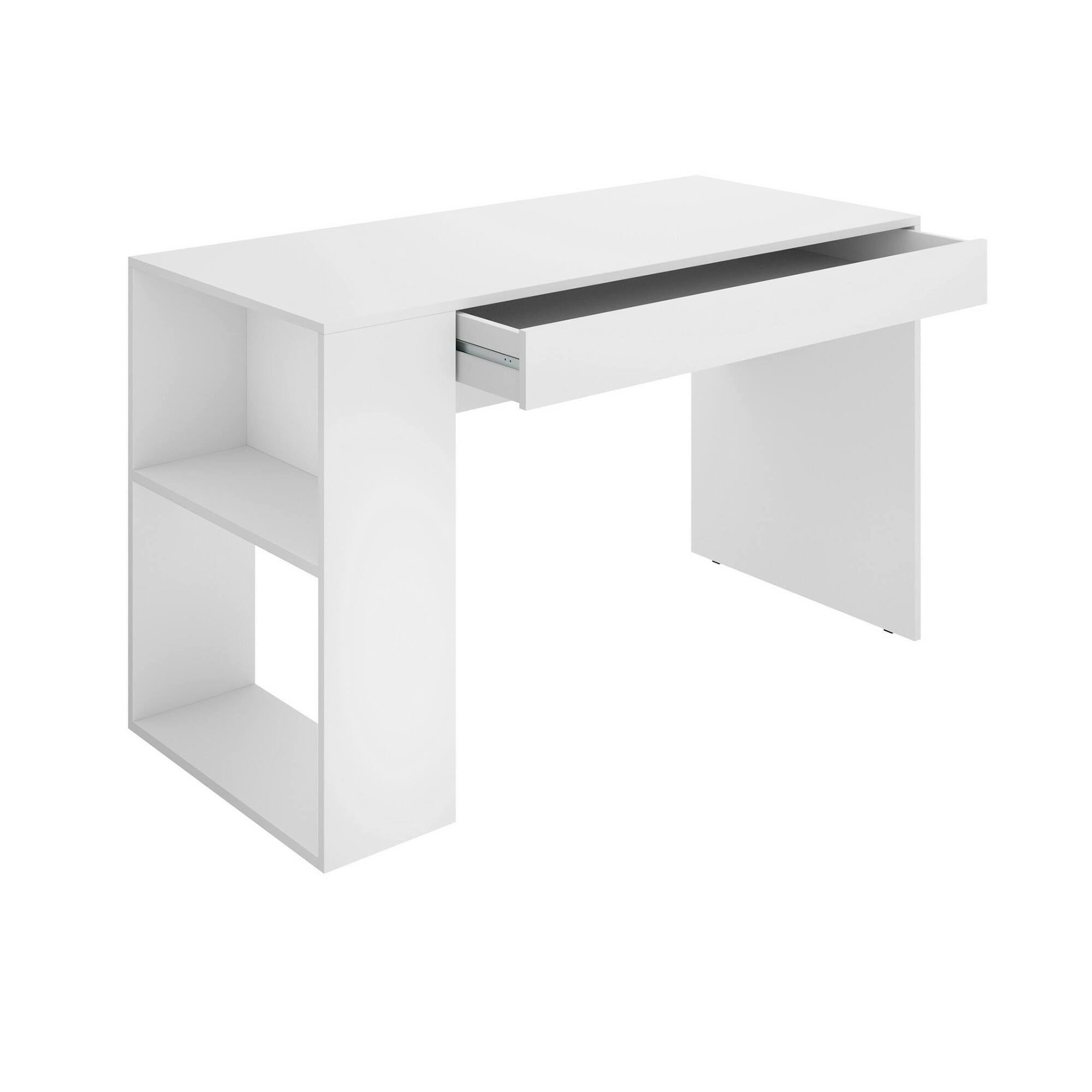 Bureau Arianella, bureau multifonction, table de bureau pour PC, plan ...