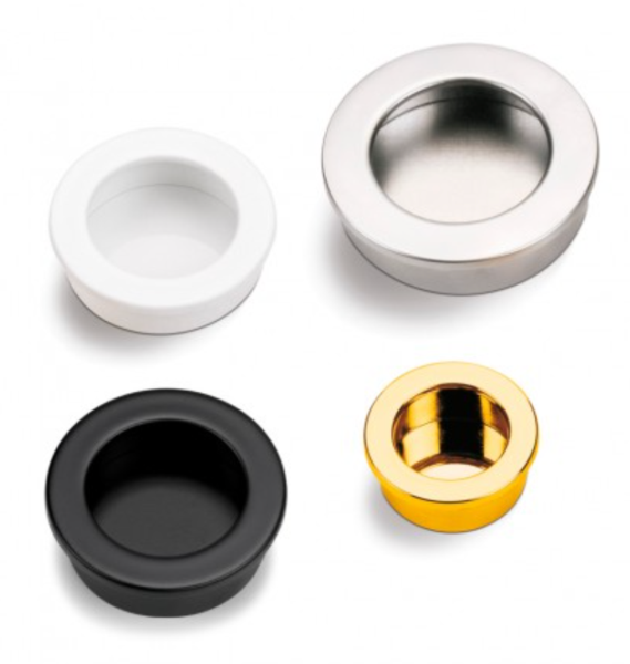 Tirador Stylus 3500-Cromo brillo. ⌀40mm. | Leroy Merlin