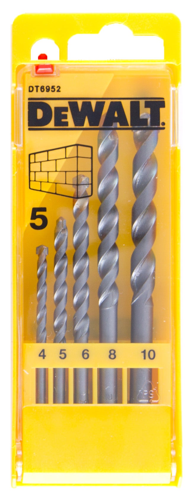 SET 5 BROCAS DE PARED DEWALT MOD. DT6952 | Leroy Merlin