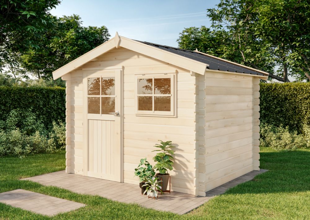 Cabane à outils Salzburg Alpholz, 3.2x3.1m dim. ext. (cas échéant incl ...