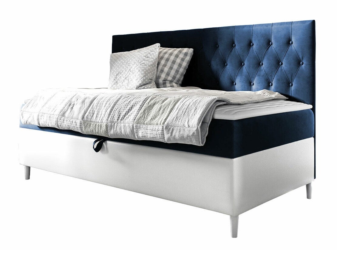 Cama continental Baltimore 166, Continental, Individuales, Azul ...