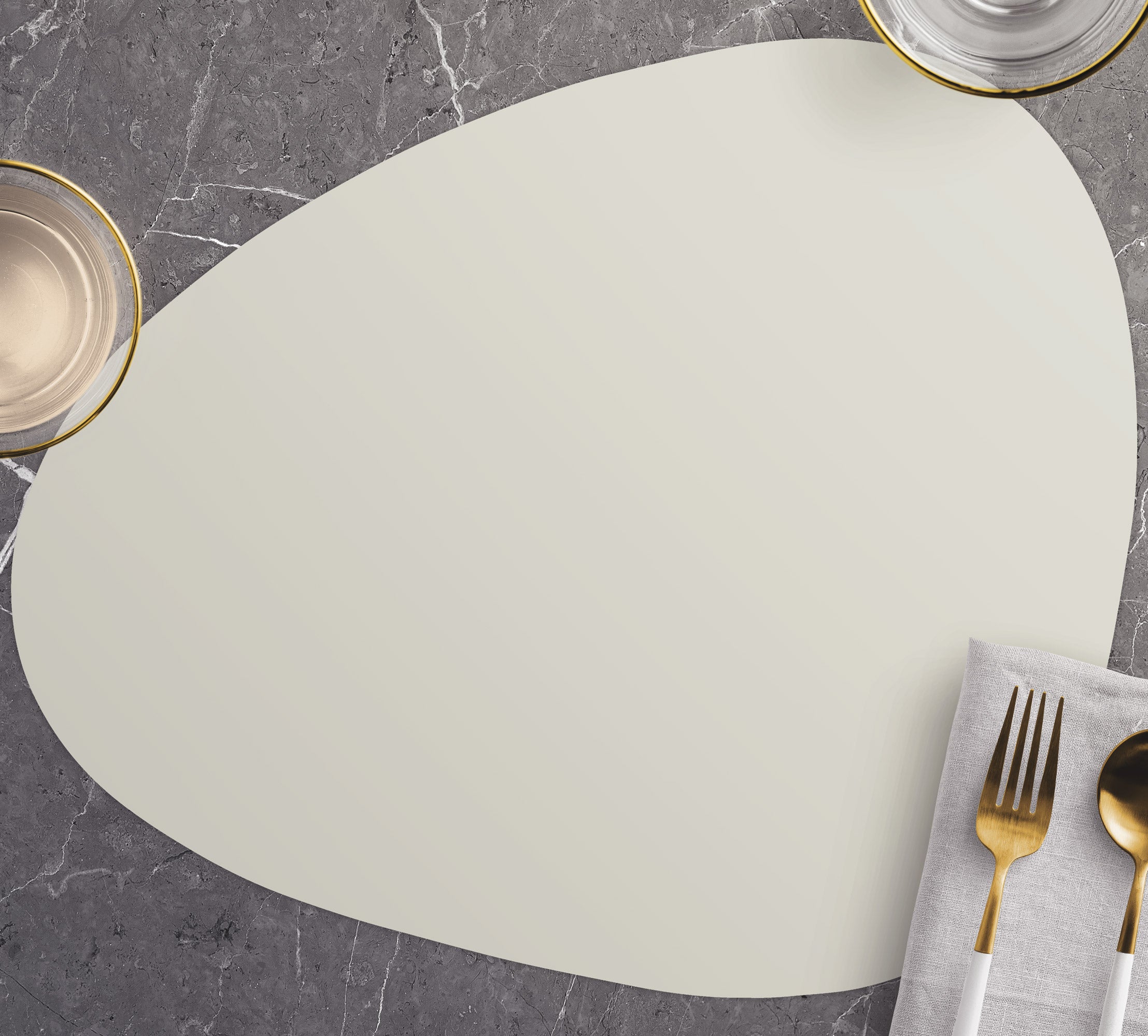 Lot de 4 sets de table en vinyle Elena 4u-[Diam] 40 cm | Leroy Merlin