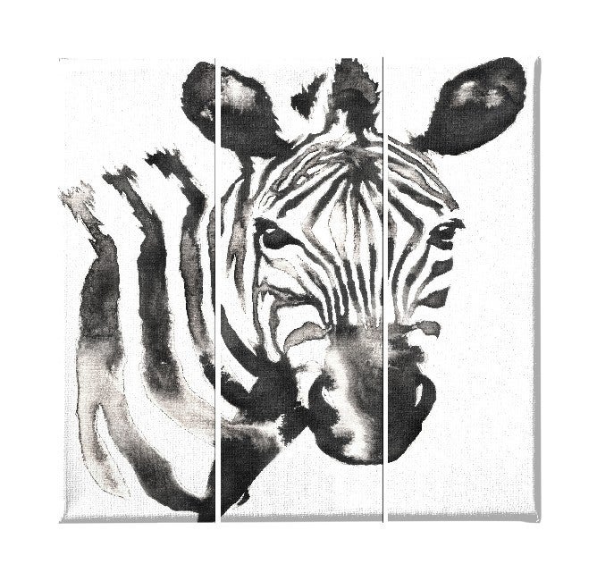 Tableau Zebra Multicouleur - 69 X 3 X 50 Cm - Homemania | Leroy Merlin