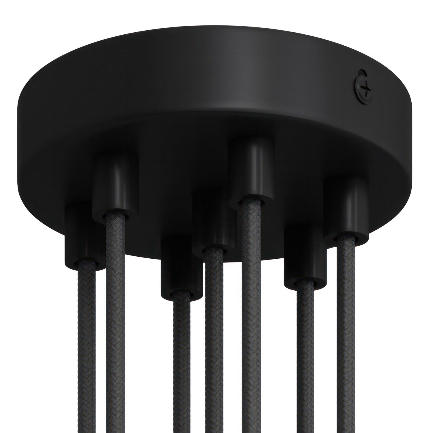 Creative cables - Kit rosace métallique cylindrique à 7 trous ...