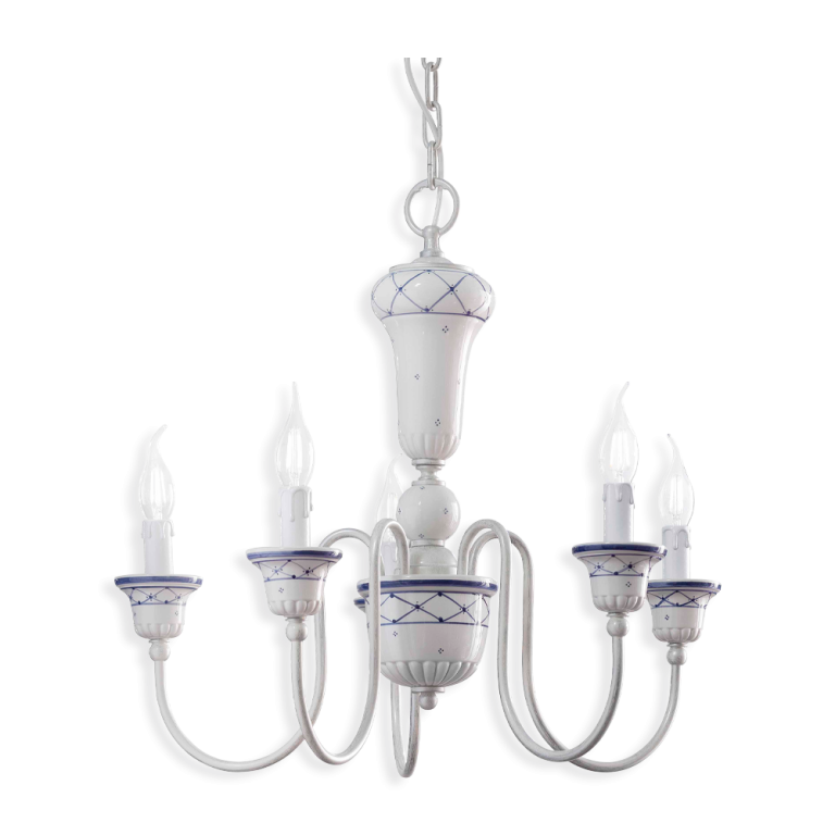 CLASSIC SANREMO C270/5, Plafonnier Suspension en Céramique, Ferroluce ...