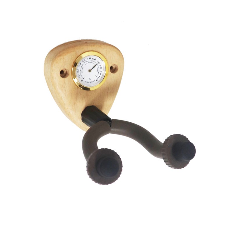 Accesorios de almacenamiento，Gancho para guitarra con higrómetro ...