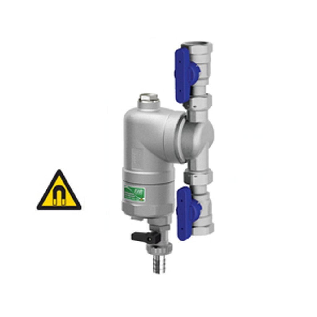 Defangatore Smart Orientabile Cromato 3/4" F Magneti E Valvole Sfera ...