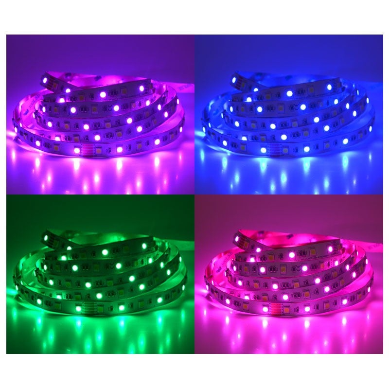 BAND LED COLOURS+BLANC 5 M 60 LEDS 14,4 W / M IP20 24V | Leroy Merlin