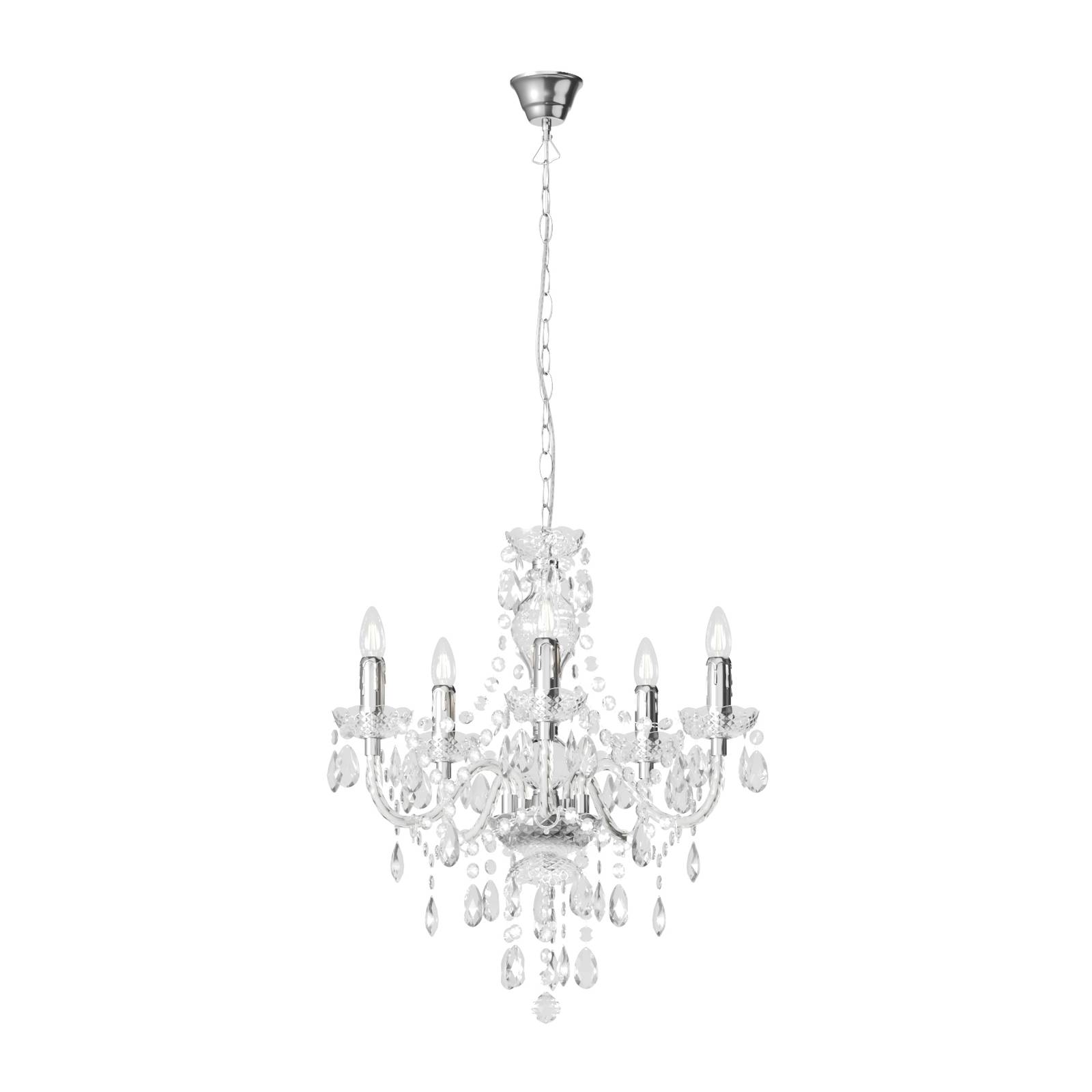 Lindby Lustre à 5 lampes Merida | Leroy Merlin