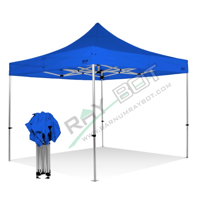 Carpa Plegable 3x3 Azul Sin Laterales . Aluminio 45 mm. Tejido ...
