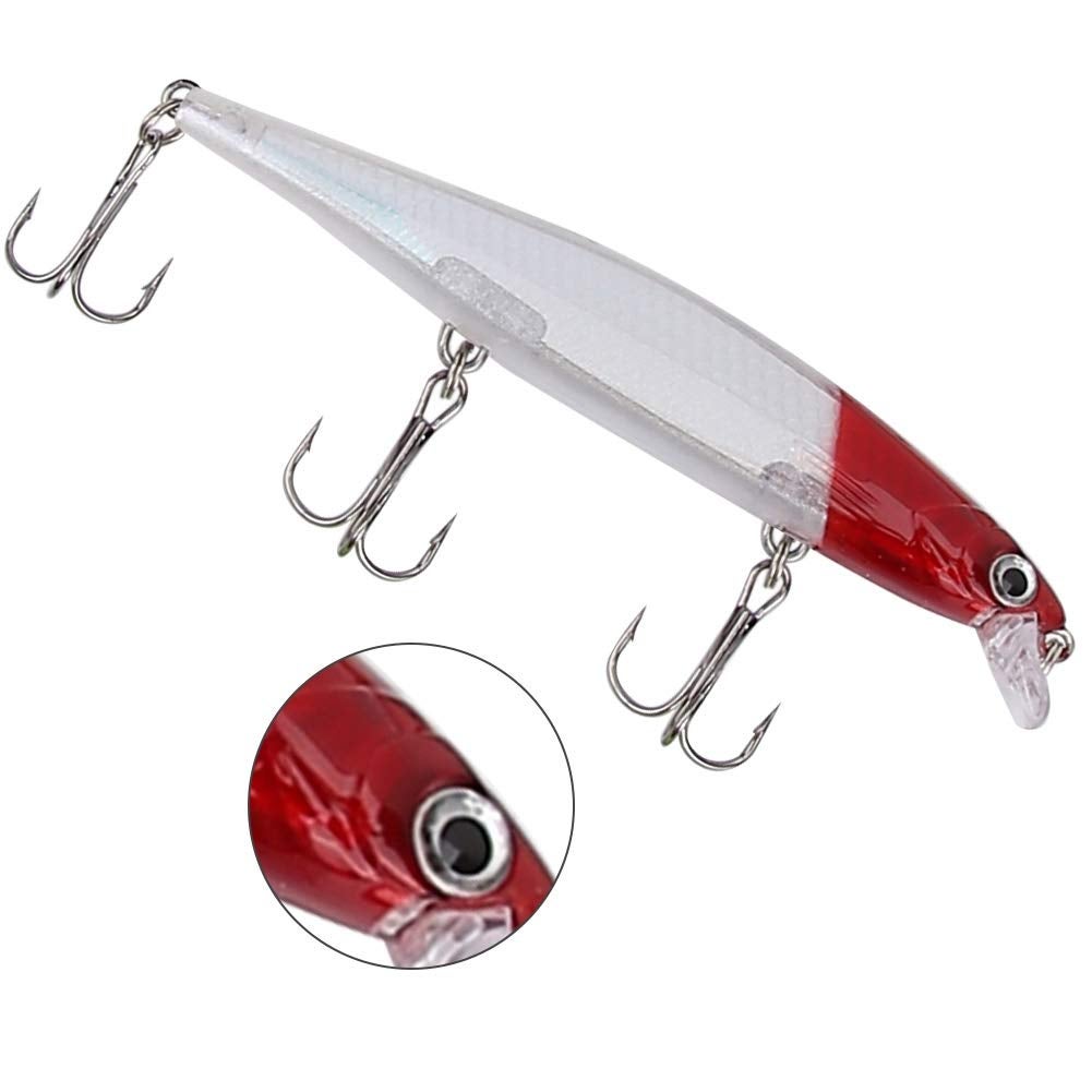 HENG JIA 11CM Vivid Lures Esca artificiale per la pesca a forma di ...
