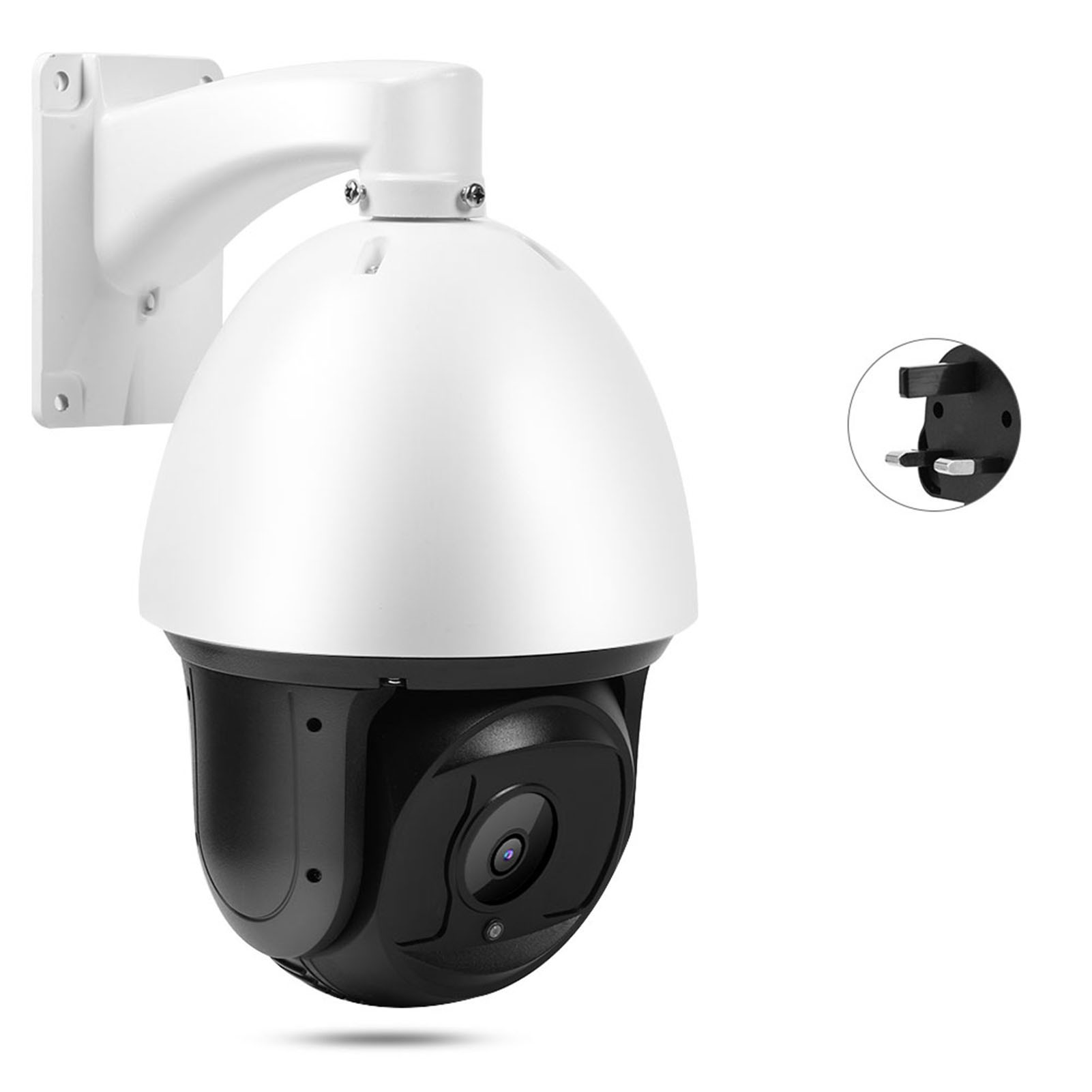 Cámara ahd ptz con zoom de 30x, visión nocturna ip66 1080p, enchufe ...