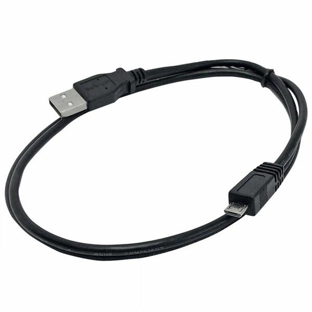 Câble USB vers Micro USB Startech UUSBHAUB1M USB A Micro USB B Noir ...