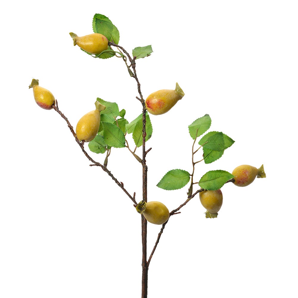 Clayre & Eef Fleur artificielle 50 cm Jaune | Leroy Merlin
