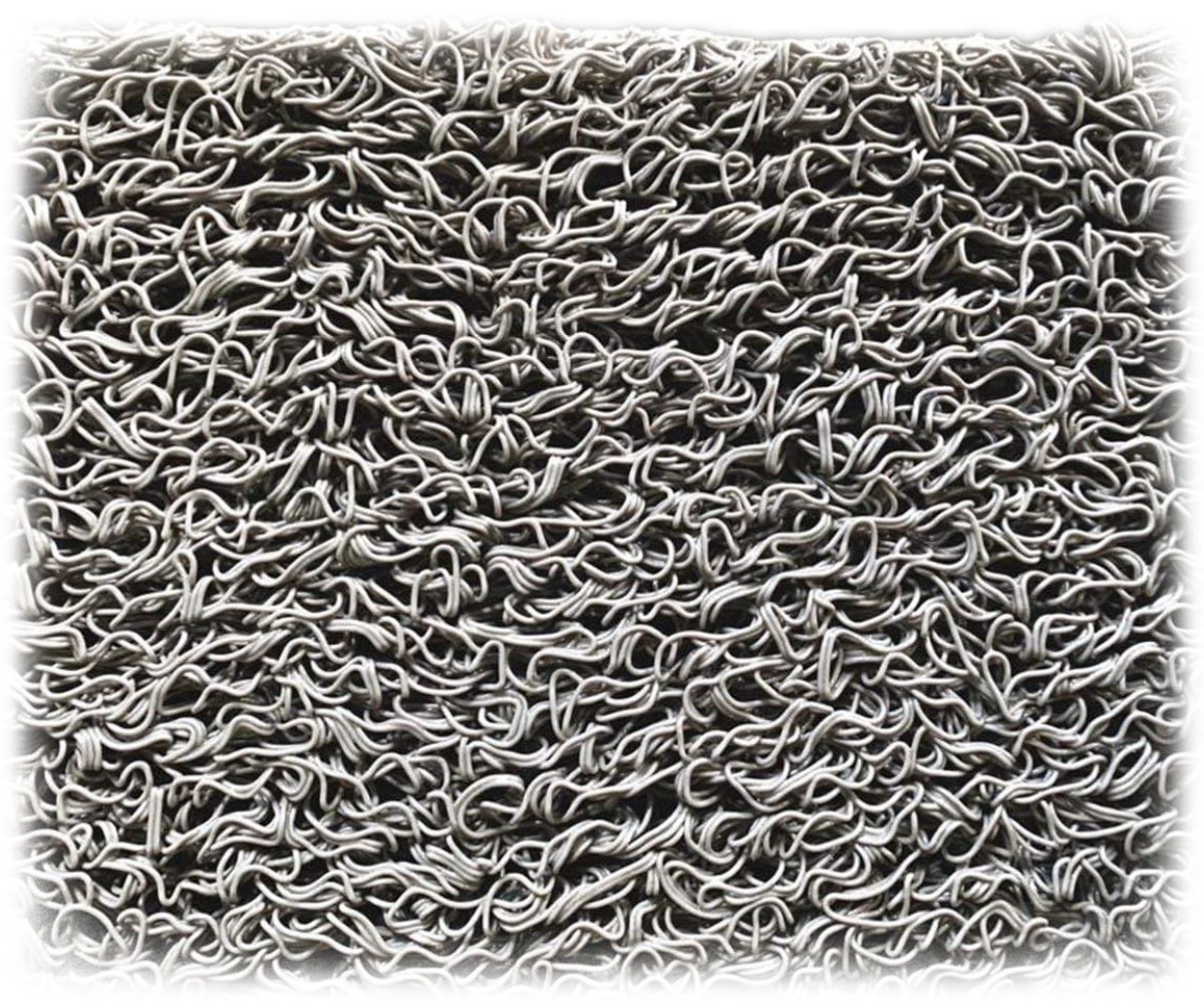 FELPUDO RIZO CON BASE 12X1,22 M COLOR GRIS | Leroy Merlin