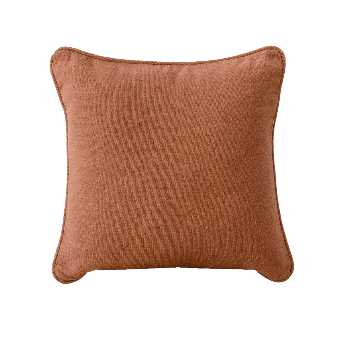 Coussin terracotta Bloq 45 cm x 45 cm | Leroy Merlin