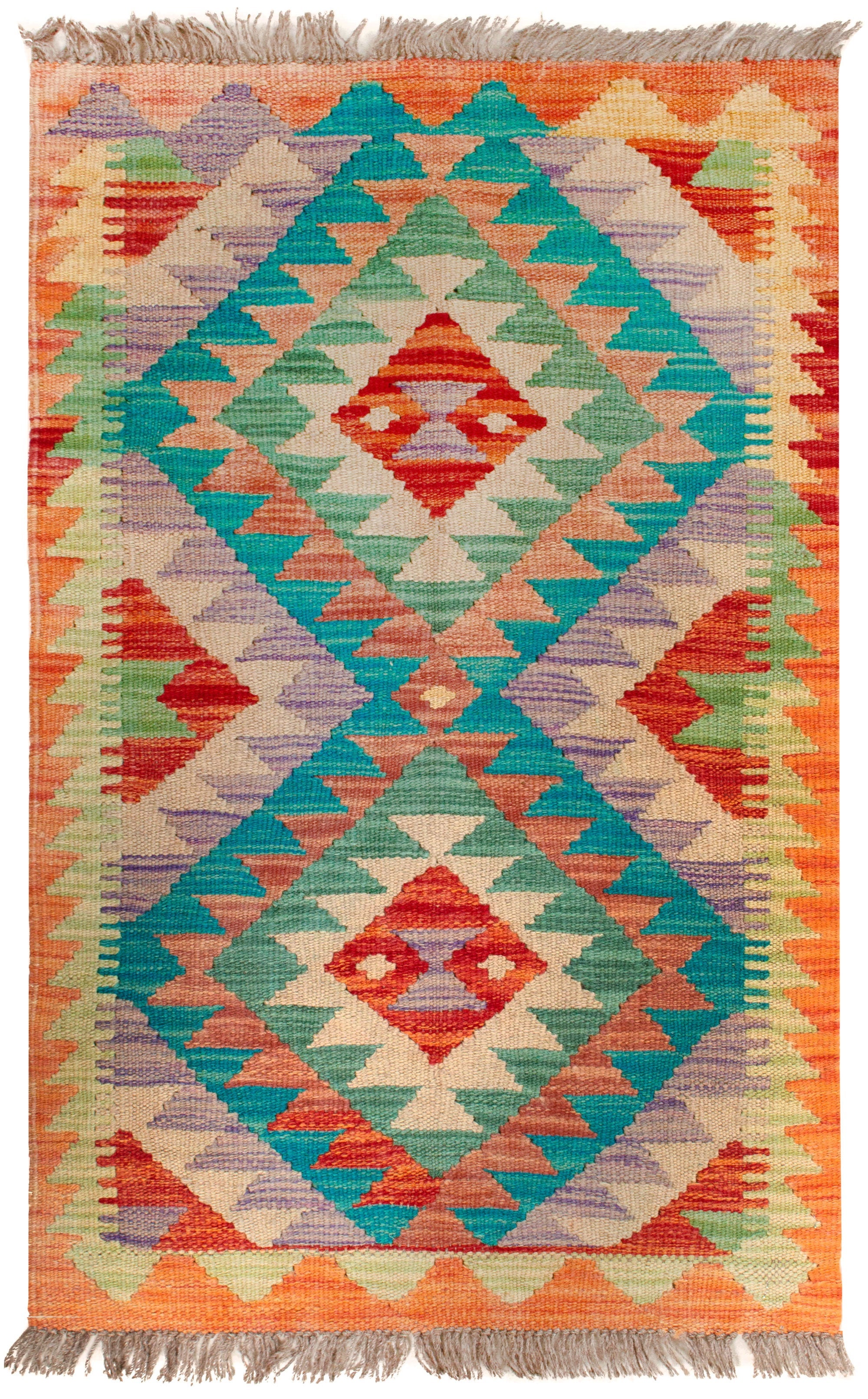 Kilim Afgano | 90 x 60 cm (aprox.) | Leroy Merlin