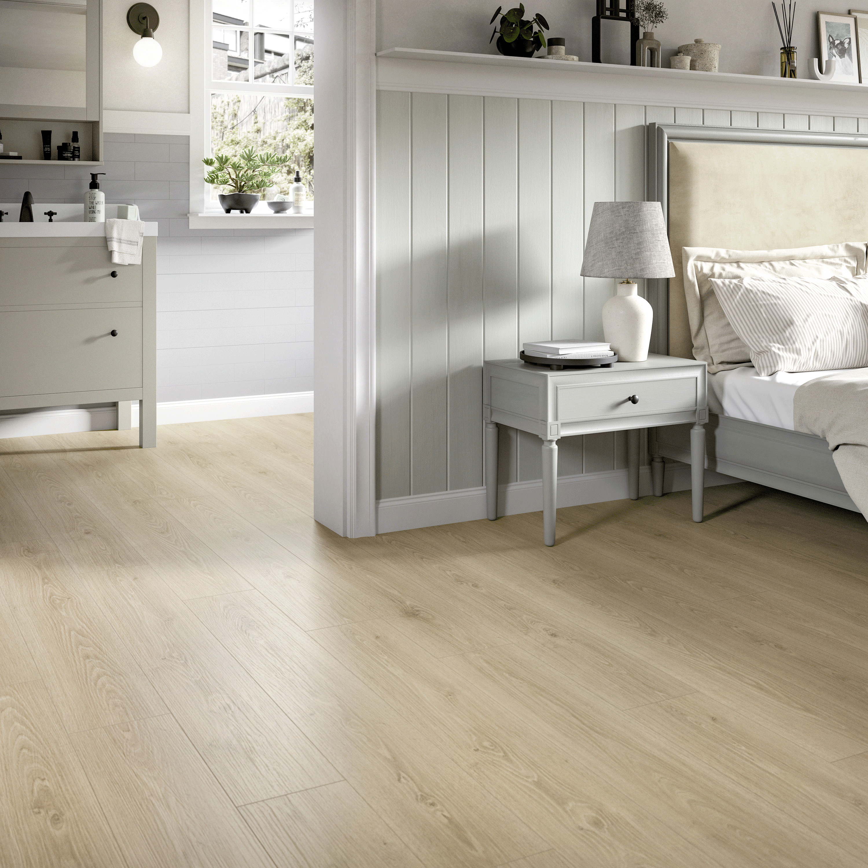 EGGER Sol stratifié NatureSense Aqua EL2183 Chêne Treviso marron 1292 x ...
